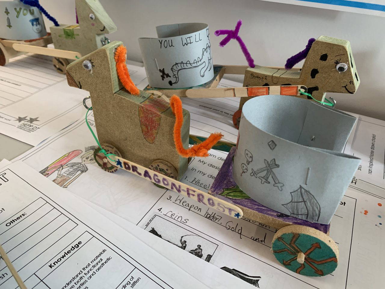 Roman Horse Drawn Chariot - KS2 - HEPP DT