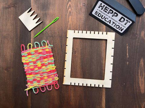 Weaving (on looms) - EYFS and KS1 - HEPP DT